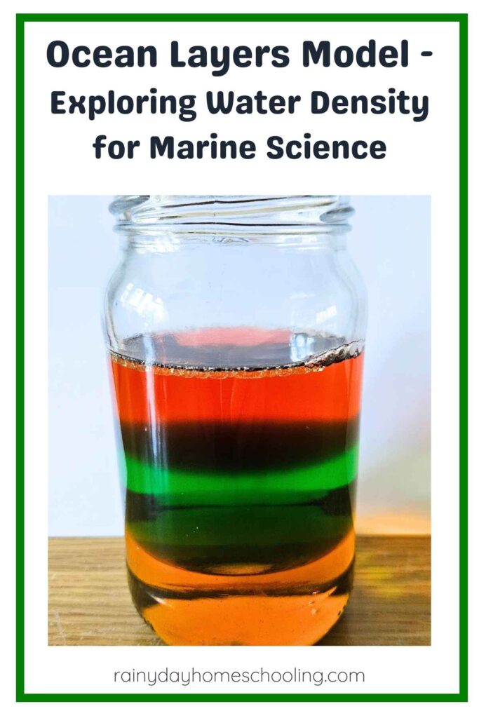 Ocean Layers Model in a Jar - Explore Water Density for Teens